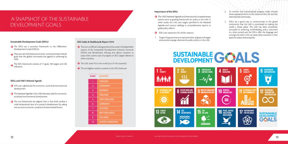 UAE'S SUSTAINABLE DEVELOPMENT GOALS - Boost+